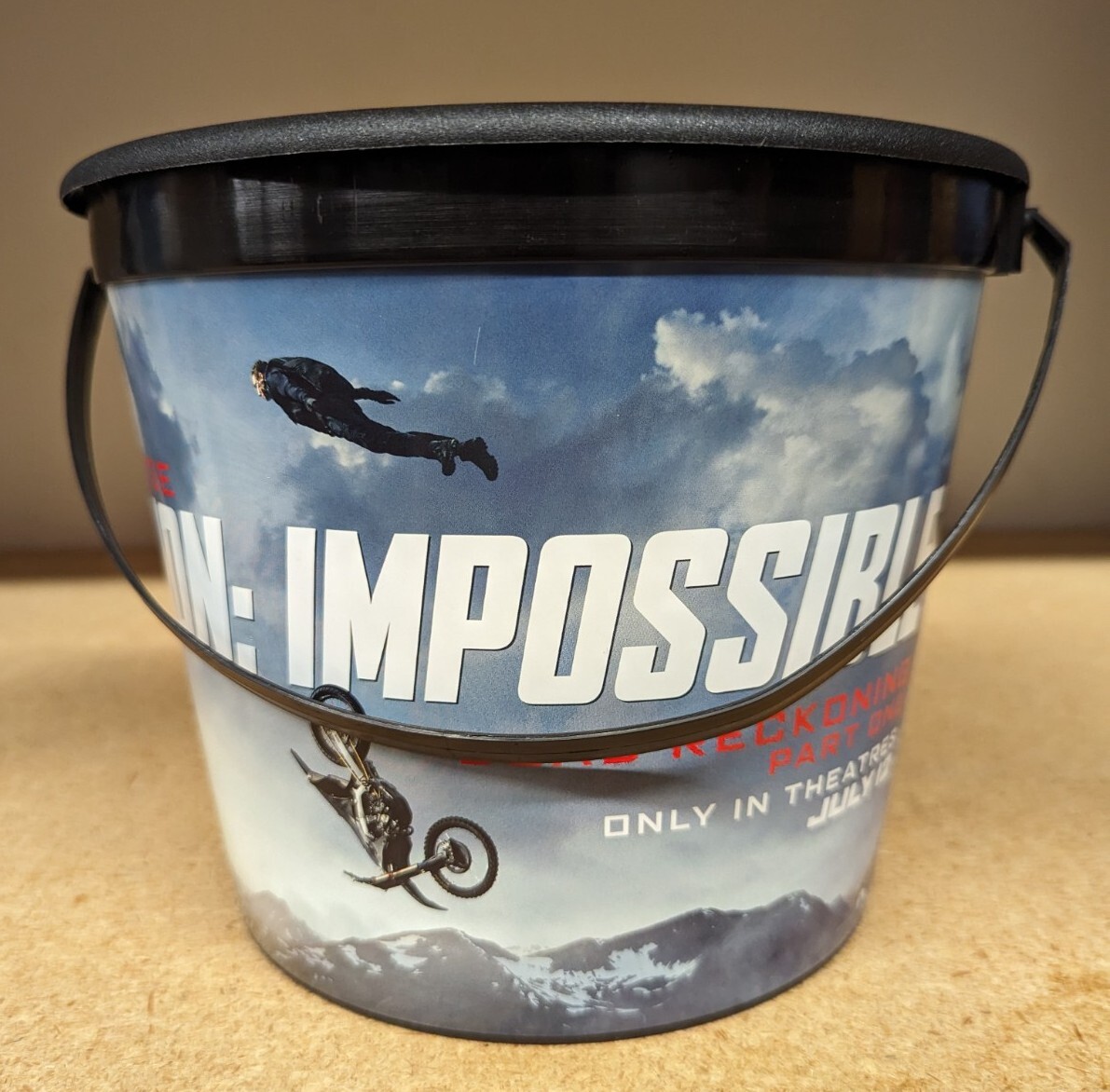 Mission Impossible Dead Reckoning Part 1 Plastic Movie Popcorn Bucket w ...