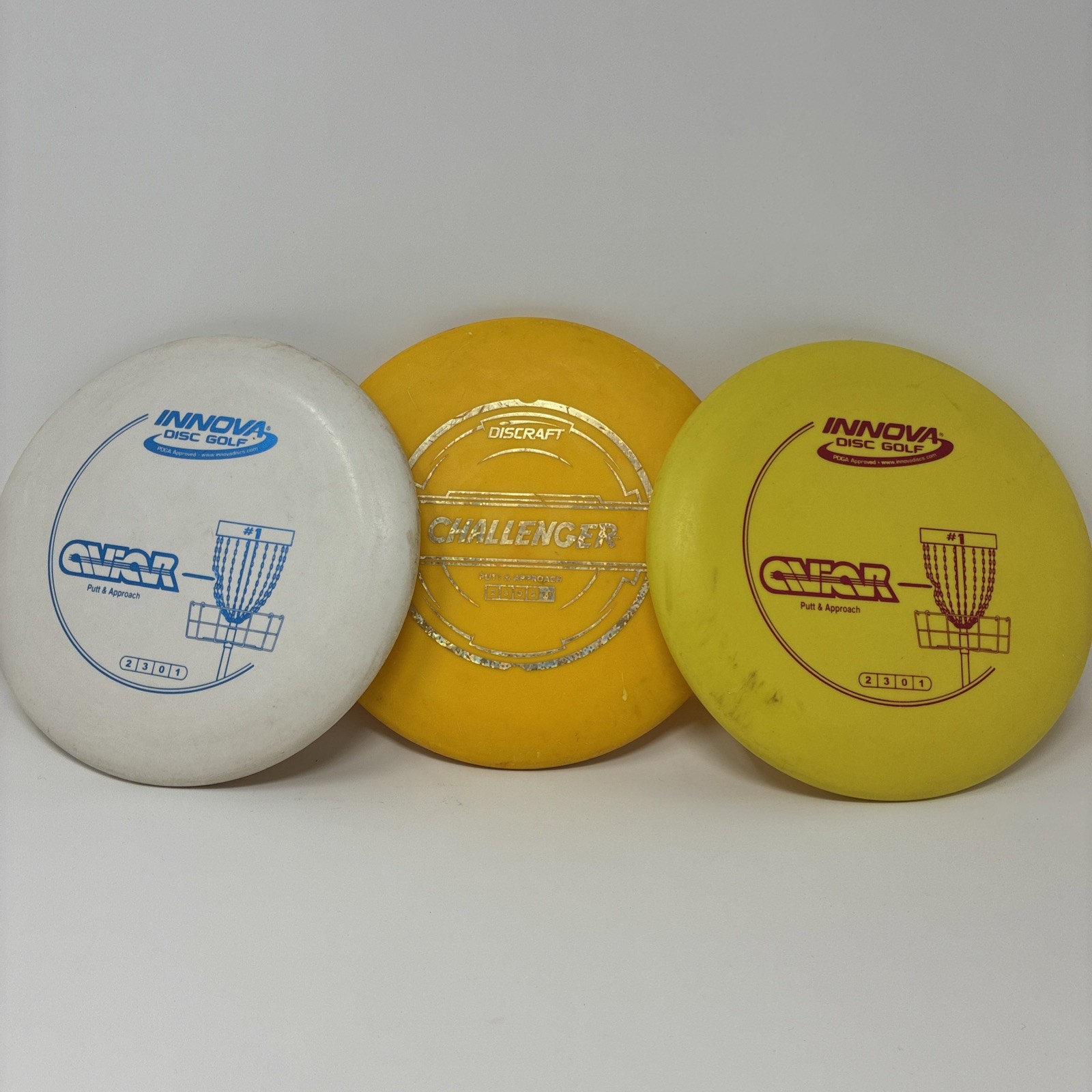 Lot Of 3 Disc Golf Discs - Innova and Disc Craft Putt and Approach | eBay