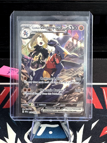Cynthia’s Garchomp Ex 232/182 SIR Pokemon TCG Destined Rivals-Check ...