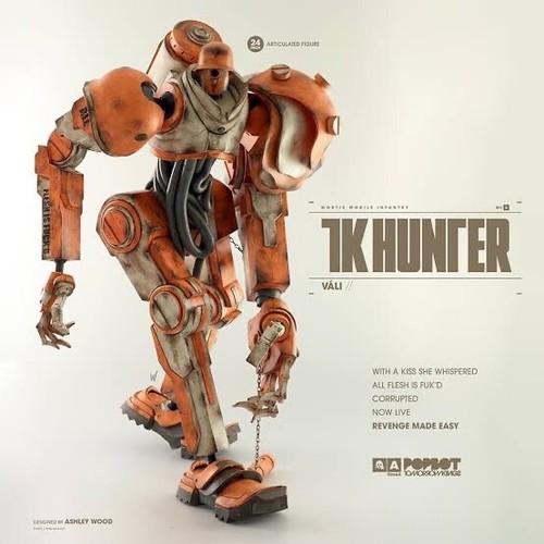 3A THREEA 1/6 : FIGURE WWR POPBOT TK HUNTER VALI 24 inc. NEW UNOPENED ...