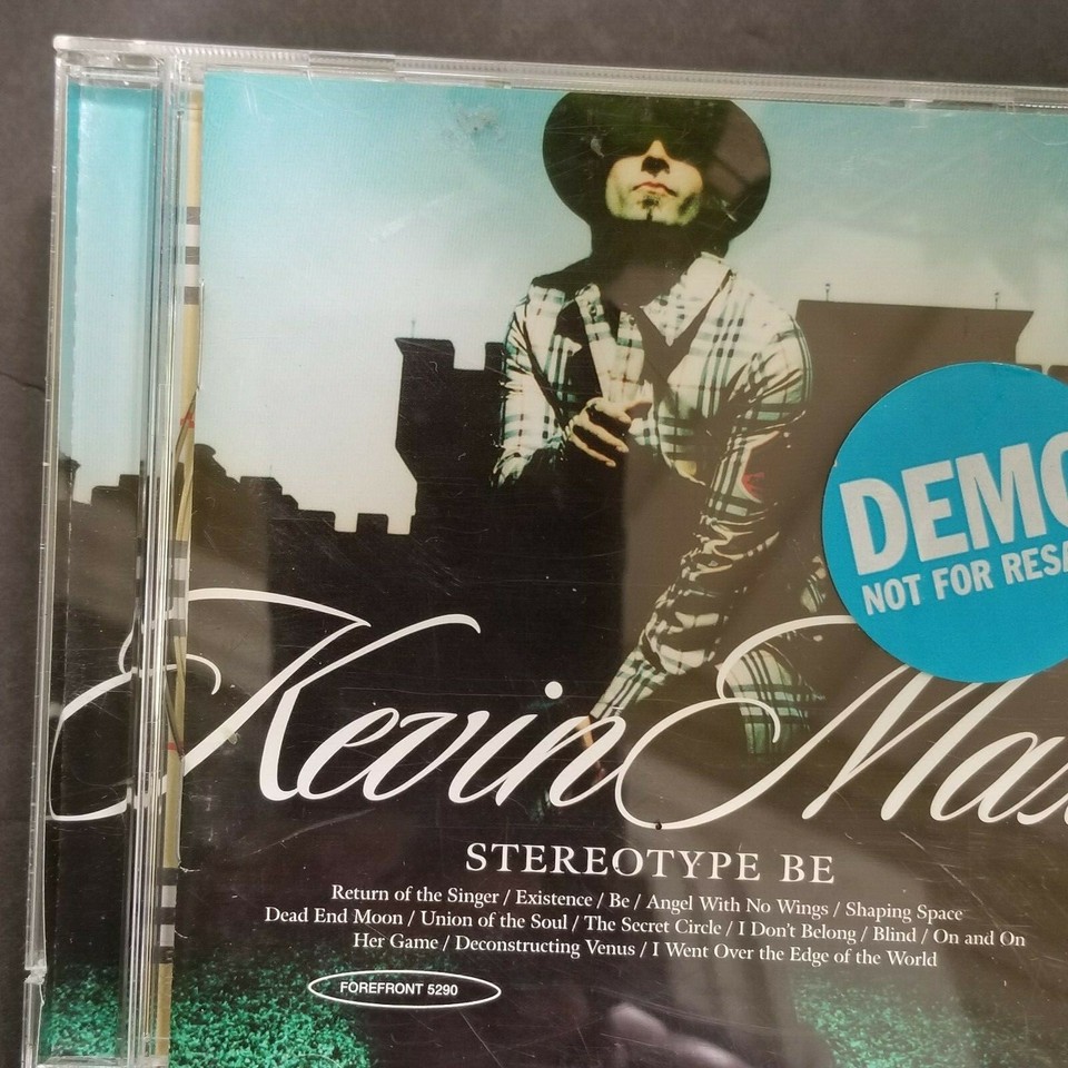Stereotype Be Kevin Max of dc Talk CCM CD Forefront DEMO Tony Levin ...