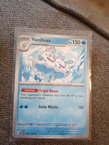 Vanilluxe 045/182 Paradox Rift Regular Uncommon Pokemon Card | eBay