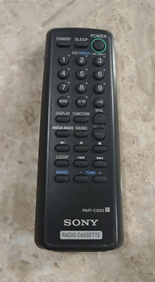 Sony RMT-CS33 Radio Cassette Remote Control | eBay