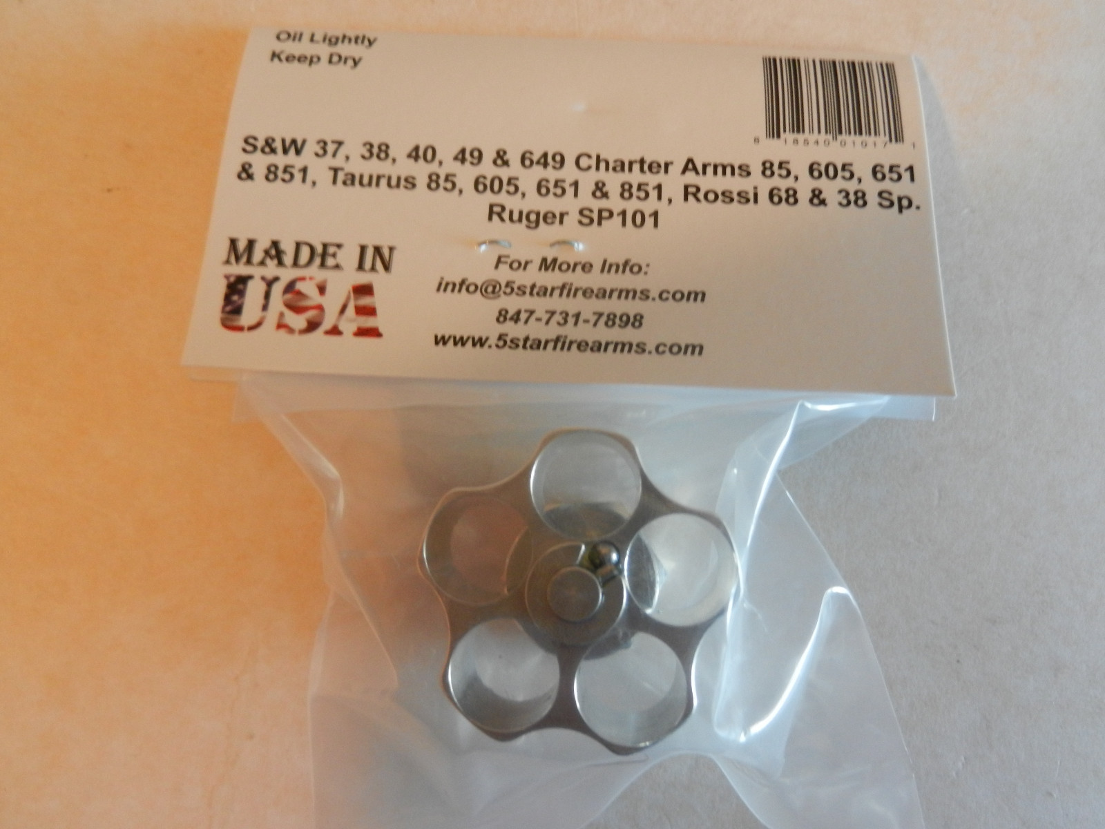 Aluminum Speedloader, Speed Loader; S&W, Taurus, Ruger SP101, Rossi; J1 ...