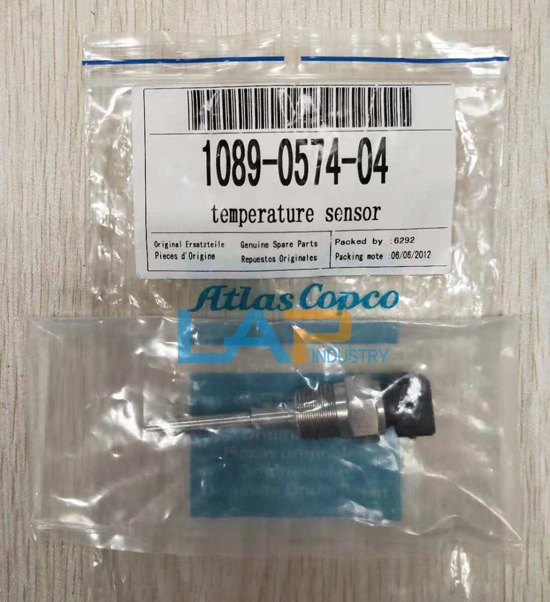 1PCS NEW FOR Atlas Air Compressor Temperature Sensor 1089057404 1089 ...
