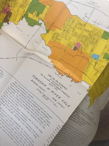 1971 Land Use Map For River Vale NJ Bergen County Original Map | eBay