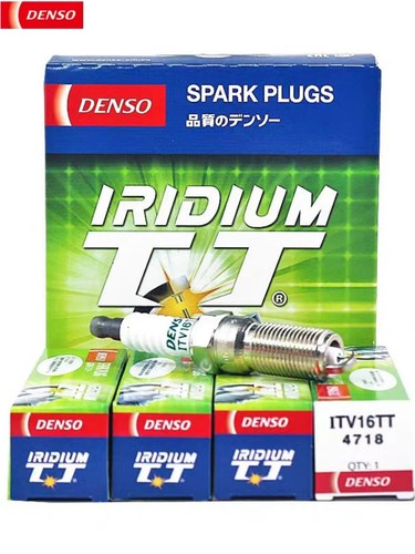 6PCS DENSO ITV16TT 4718 Spark Plug For Pentium Buick Ford Hummer ...