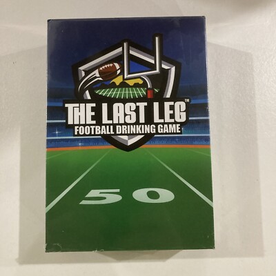 The Last Leg Football Drinking Game Adult 21+ NFL Beerpressure 2023 NEW ...
