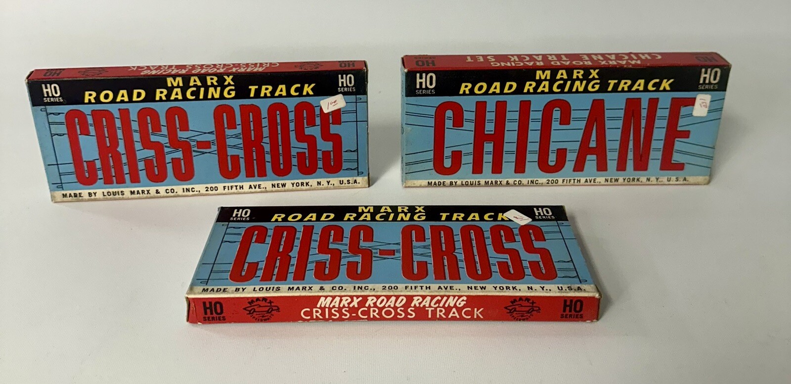 MARX HO Series Road Racing Track (2) Cross-cross (1) Chicane | eBay