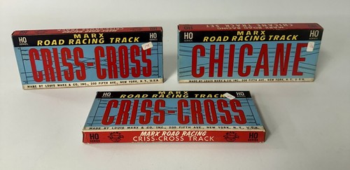 MARX HO Series Road Racing Track (2) Cross-cross (1) Chicane | eBay