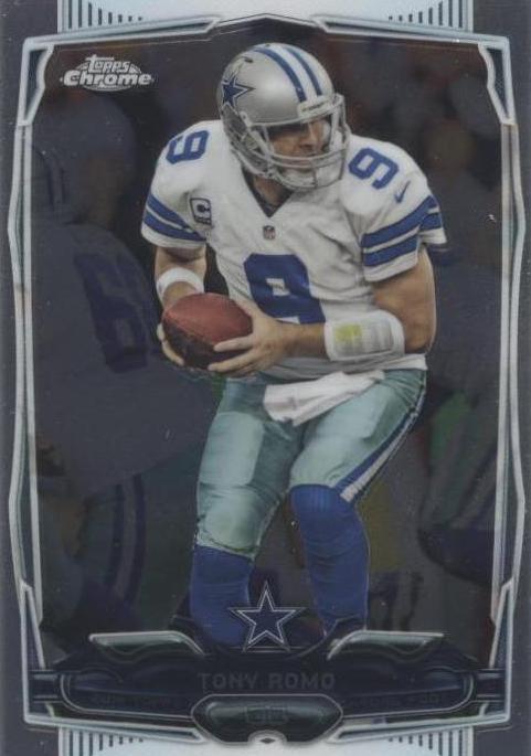 2014 Topps Chrome - Tony Romo #77 for sale online | eBay