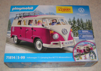 Playmobil 71814 - Volkswagen VW T1 Camping Bus - Net Hiver Édition II ...