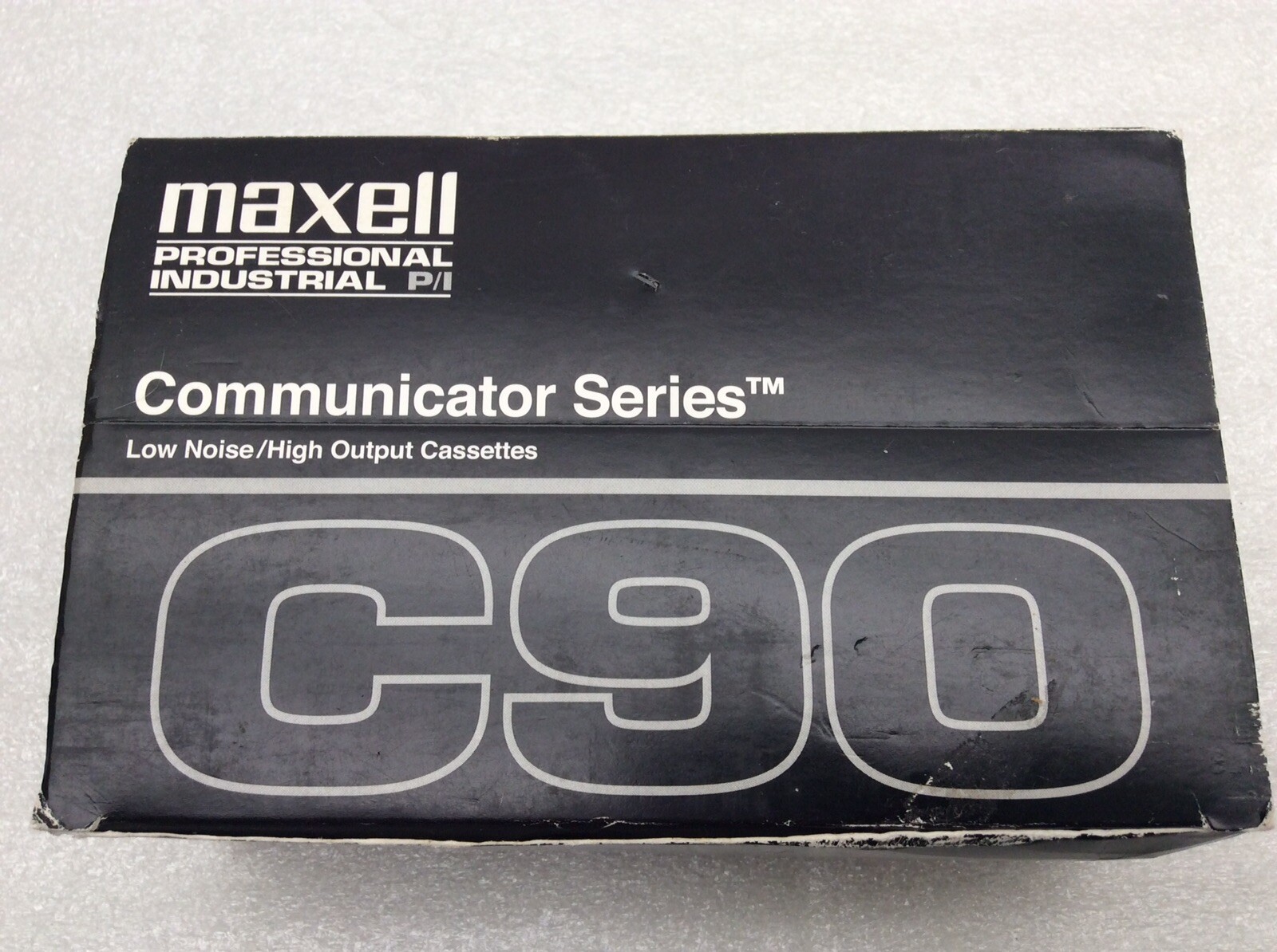Maxell Communicator Series C90 Audio Cassette Box of 7 Factory Sealed ...