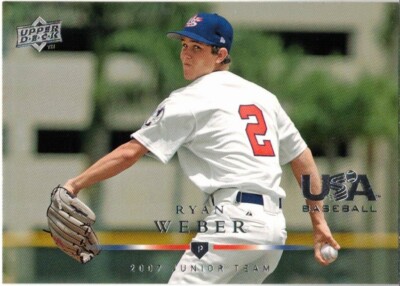 Ryan Weber 2008 Upper Deck USA Baseball | eBay