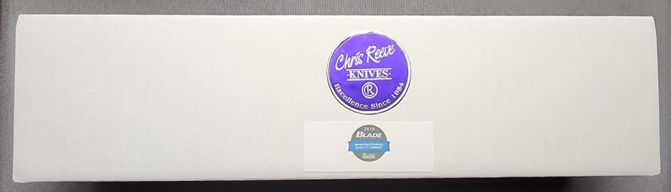 NEW! Chris Reeve CRK Backpacker MagnaCut, Black Micarta, Fixed Blade ...