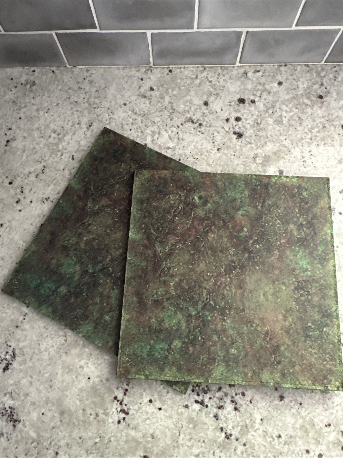 1 Dwarven Forge Forest Patchy Ground Battle Boards - Gridless Art - NM ...