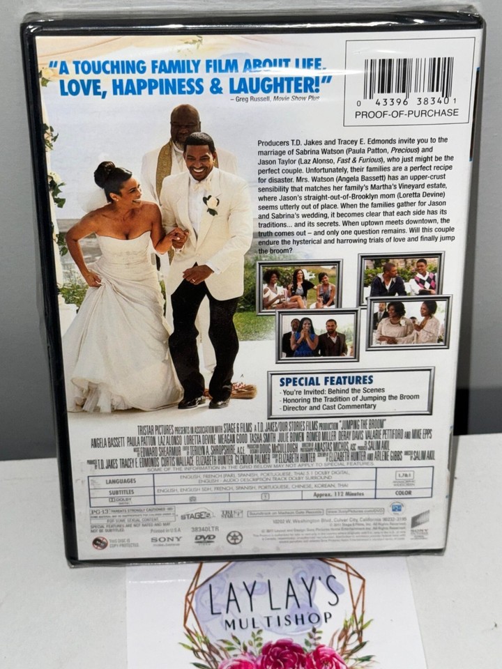 Jumping the Broom (DVD, 2011) Angela Bassett Mike Epps BRAND NEW *C1 ...