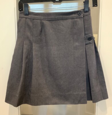Mills Uniform Co. Girls School Uniform Kilt Skirt (M380) Gray Size 12 ...