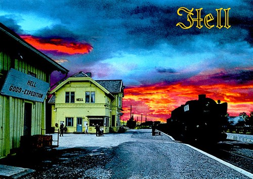 Hell Norway - Gods Expedition - Vintage Postcard Poster | eBay