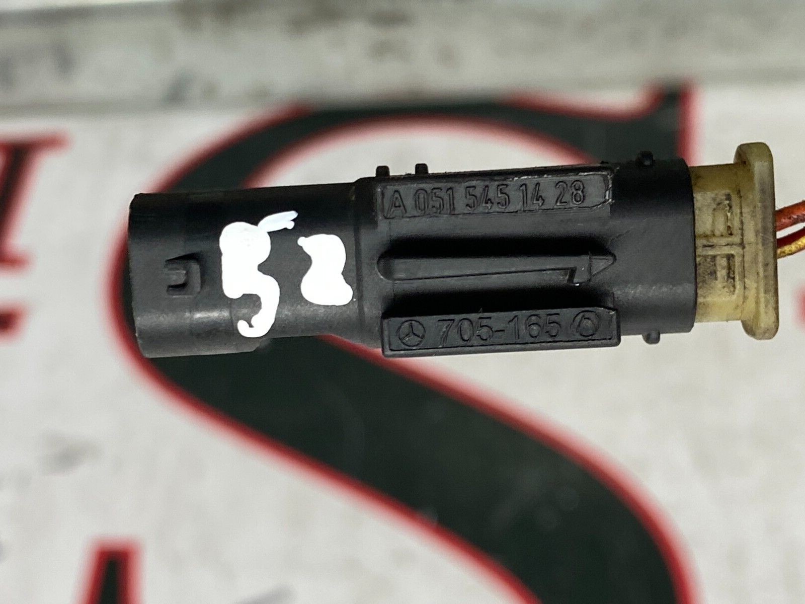 (AS) GENUINE MERCEDES BENZ ENGINE WIRING LOOM HARNESS PLUG CONNECTOR ...