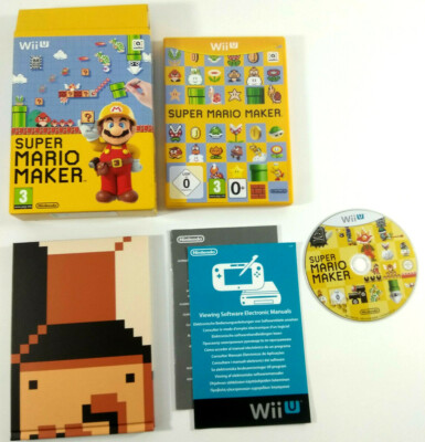 Wii U VF Super Mario Maker Box Fast and Tracked Shipping | eBay
