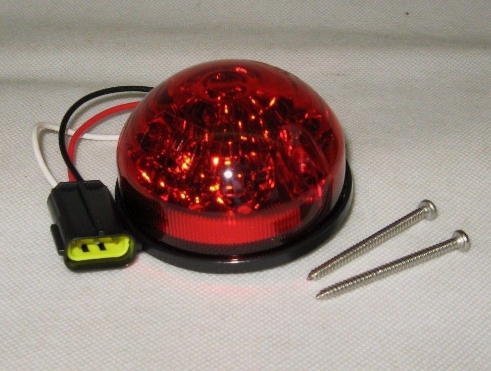 Defender LED Rear Red Stop/Tail Light LSL 73mm Wipac S6062LED, LR048200 ...