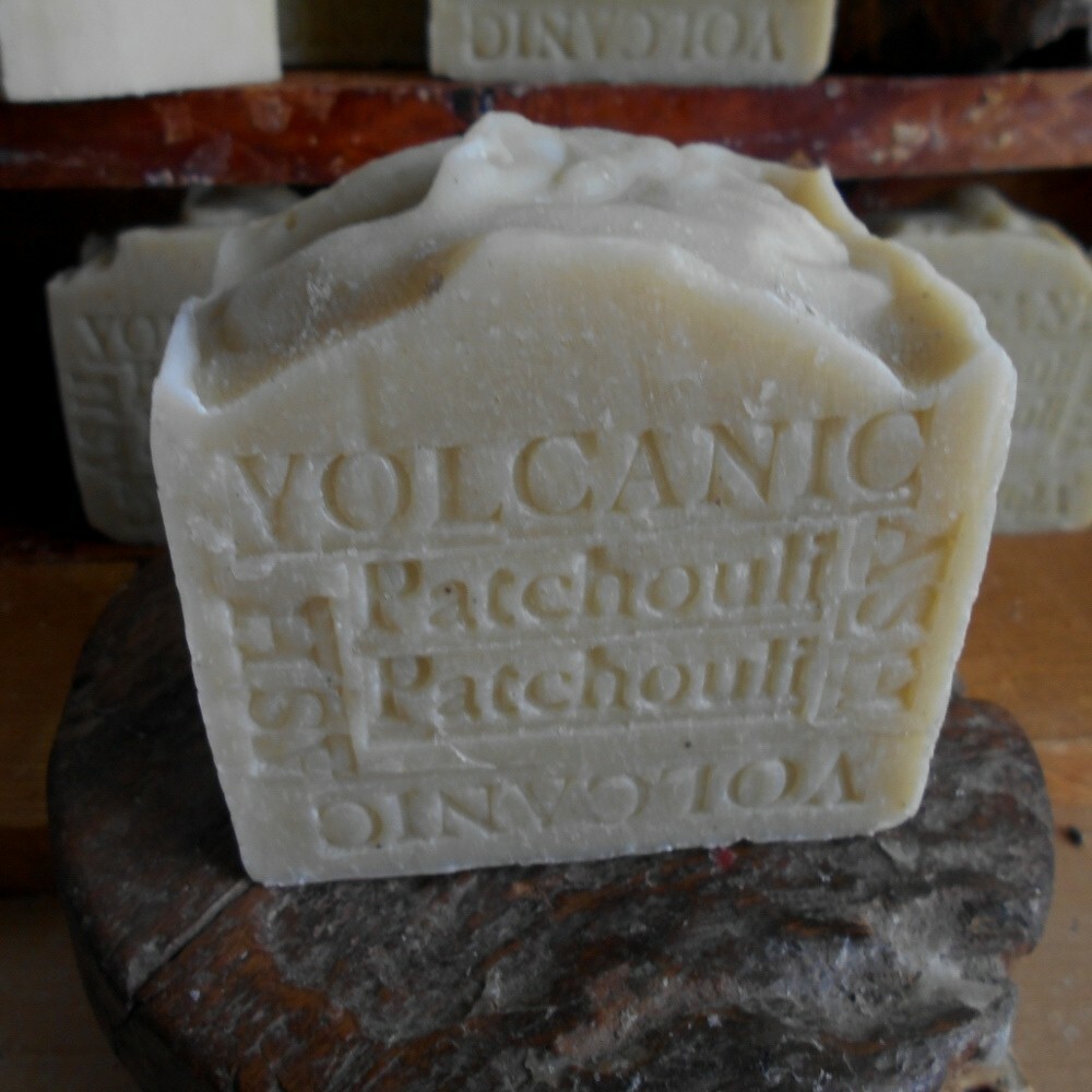 All Natural Artisan Soap Volcanic Ash With Shea Butter and Patchouli 7 ...