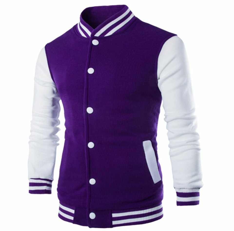 Unisex Varsity Style Letterman University College Baseball Sports ...