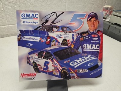 Brian Vickers Autograph Signed 8x10 2003 Promo Photo NASCAR GMAC Racing ...