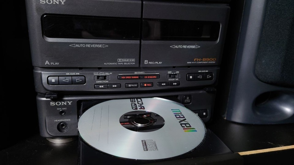 SONY Vintage Mini HI-FI Component System FH-B900. AC 110- 240 V | eBay