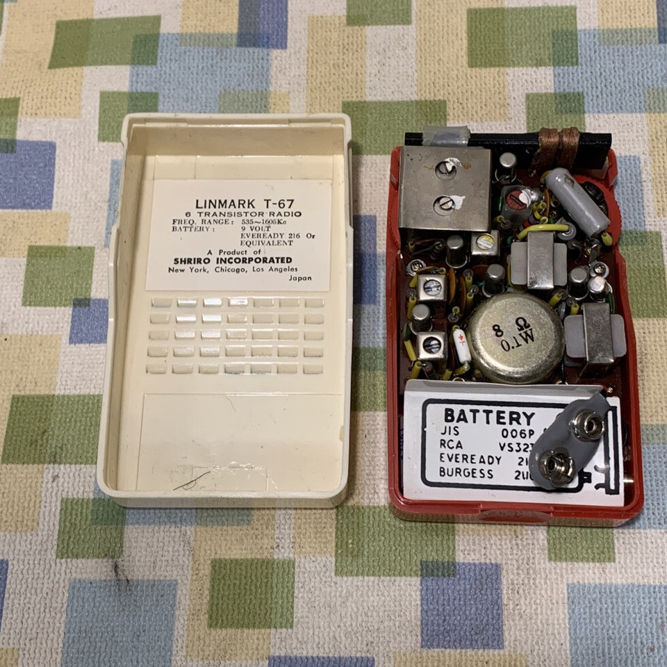 LINMARK T-67 Transistor Radio - JAPAN AMAZING SHAPE | eBay