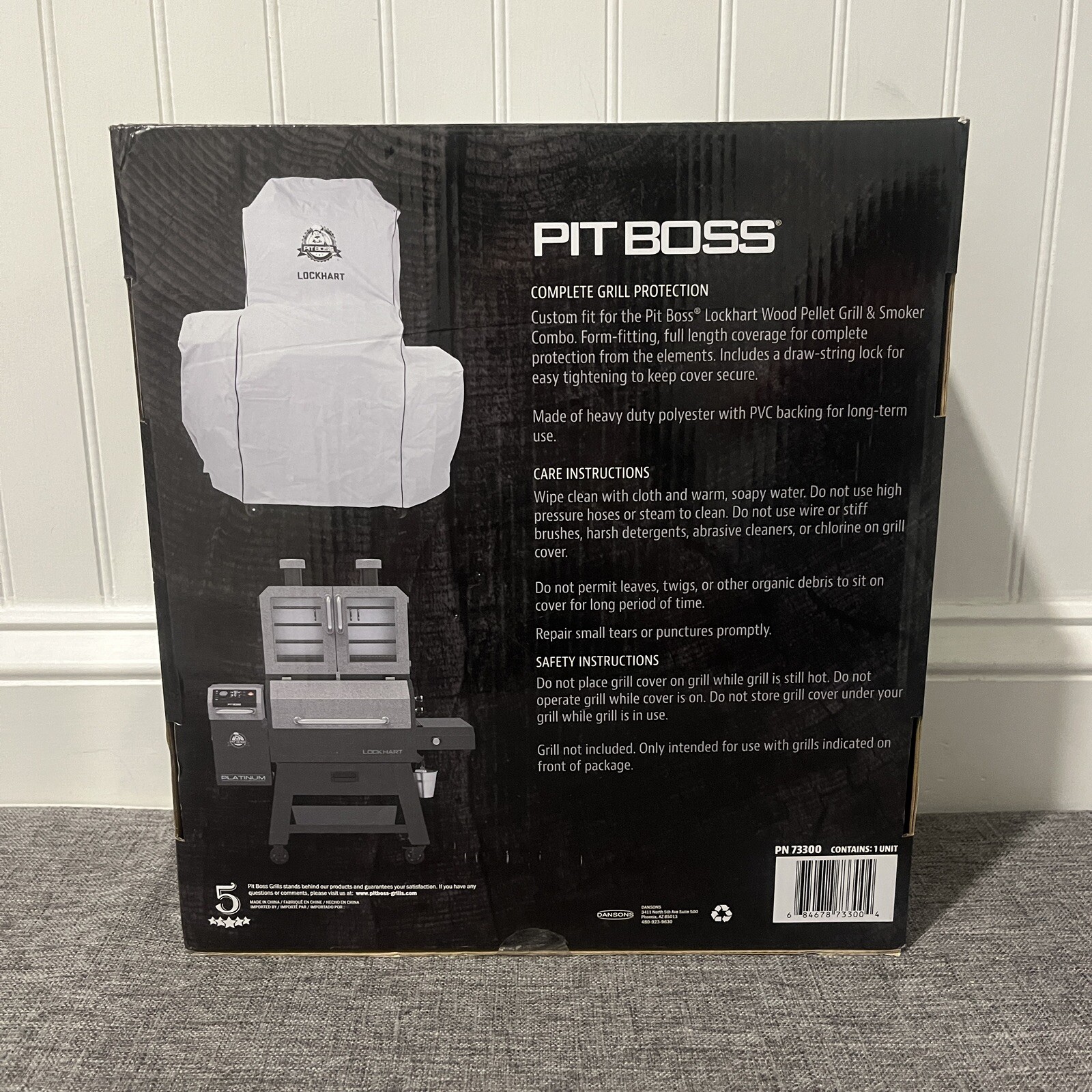 Pit Boss 272435330 Platinum Lockhart Grill Cover - White for sale ...