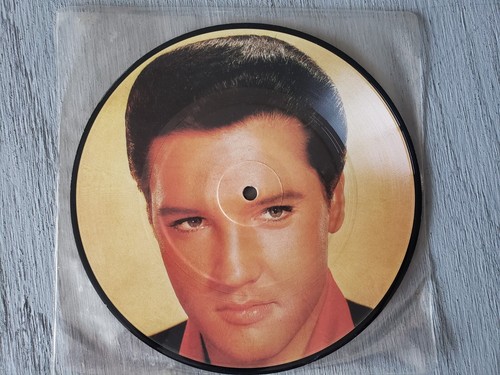ELVIS PRESLEY Graceland Press Interview 7" Pic-Disc 45 RPM VG+ RECORD ...
