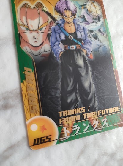 Trunks 065 DRAGONBALL Z Wafer Card Japan MORINAGA 2004 With tracking | eBay