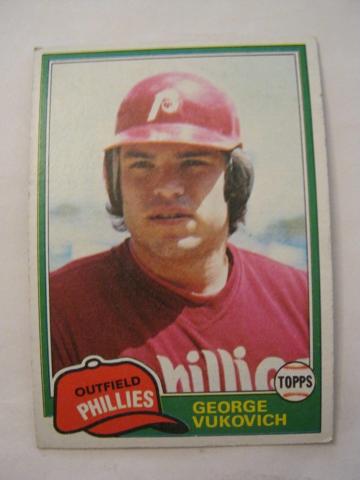 1981 Topps #598 George Vukovich Baseball Card (CS-25) | eBay