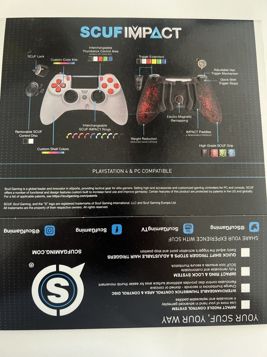 Pink Scuf Hybrid Controller