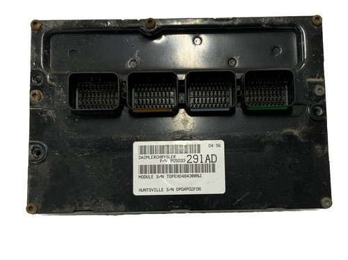 2004 Chrysler PT Cruiser 2.4L Engine Computer Module ECM ECU PCU ...