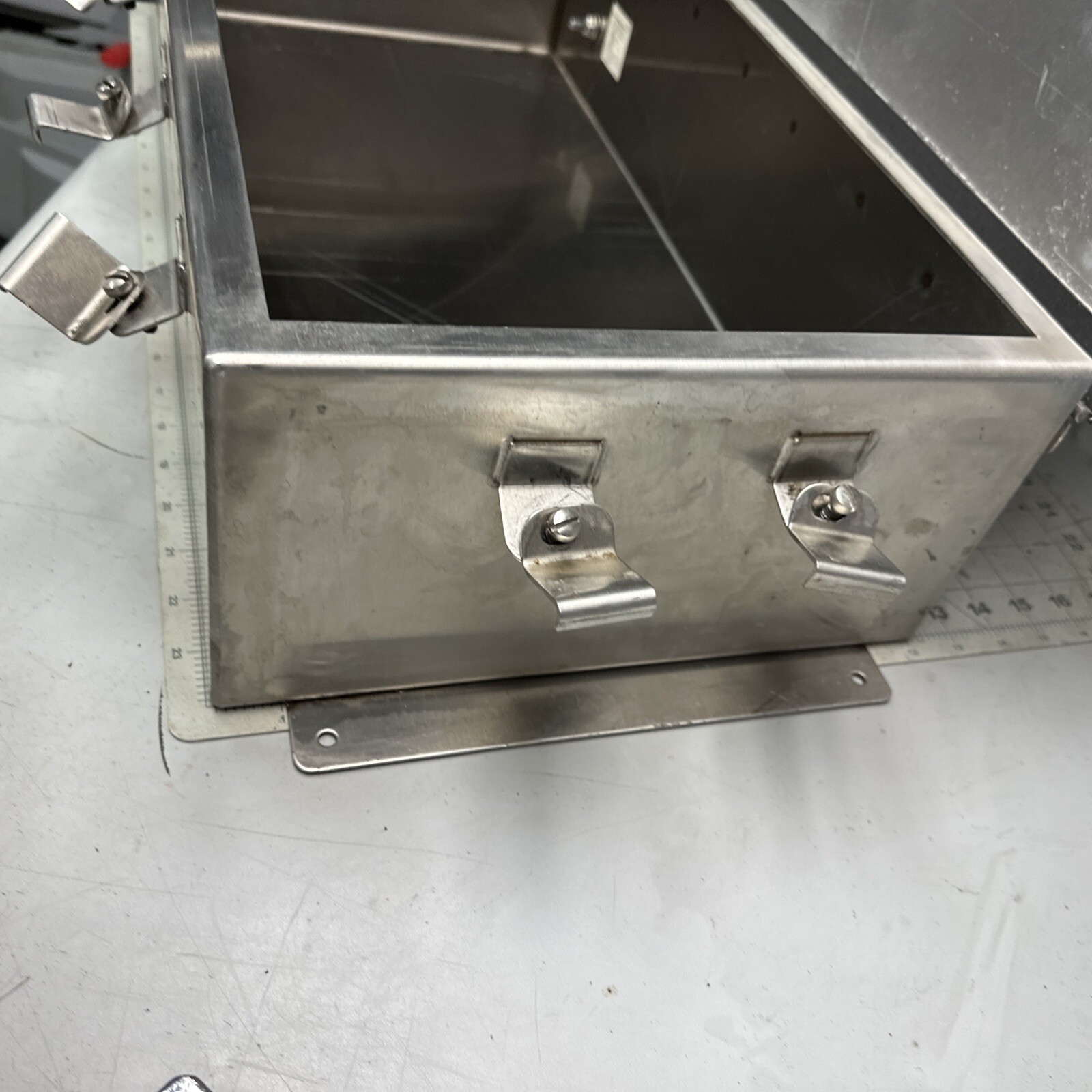 Rhino Junction Box 24" x 12" x 6" Stainless Hinge Enclosure Electrical ...