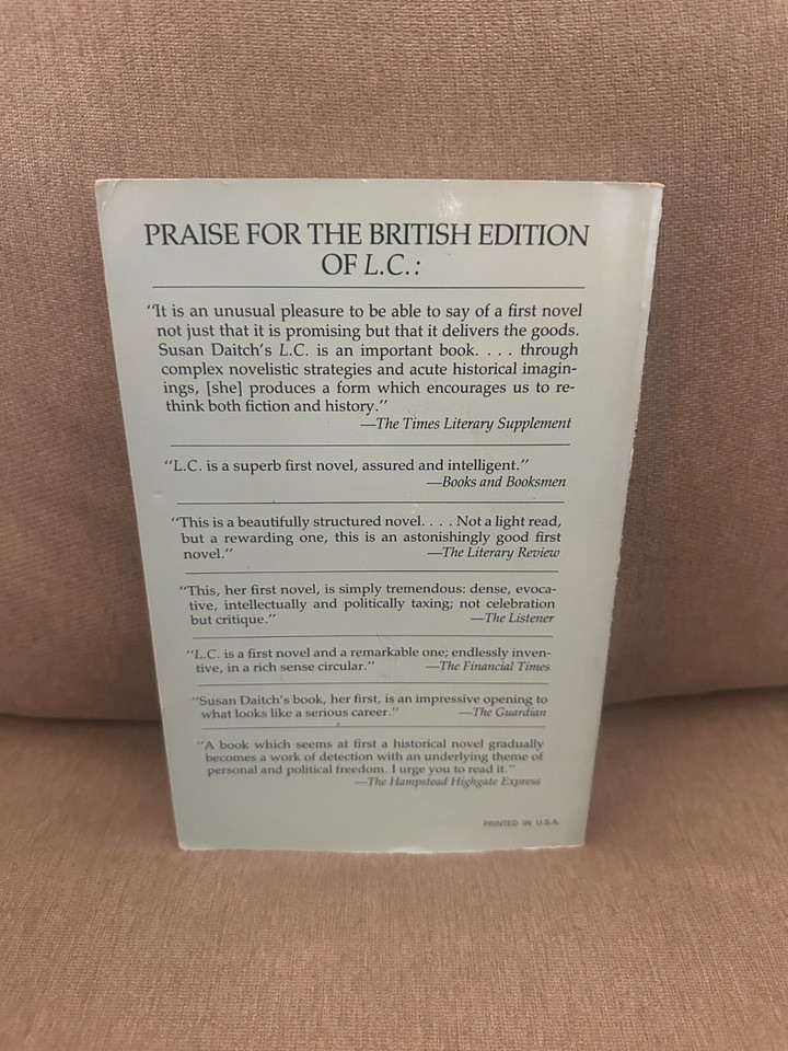 L.C. by Susan Daitch | eBay