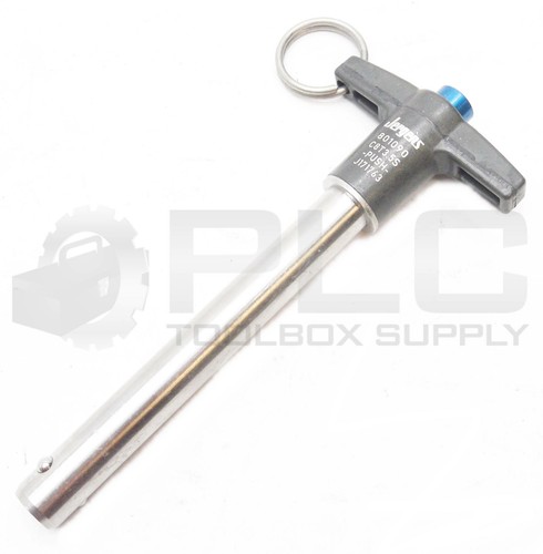 NEW JERGENS 801090 PUSH BUTTON QUICK RELEASE PIN T-HANDLE 1/2" DIA. 4 ...
