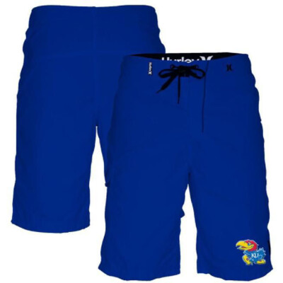 Hurley Kansas Jayhawks KU One and Only Supersuede Boardshorts Cargo ...