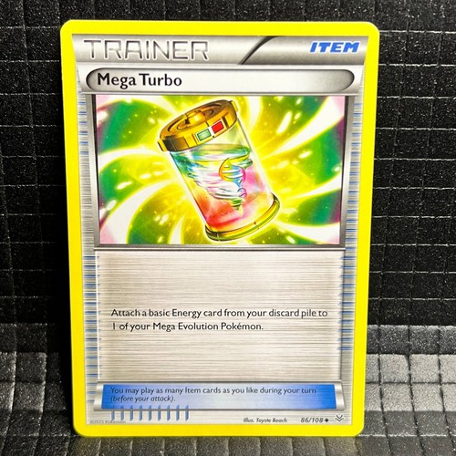 Mega Turbo #86/108 Roaring Skies Uncommon Trainer Pokemon Card | eBay