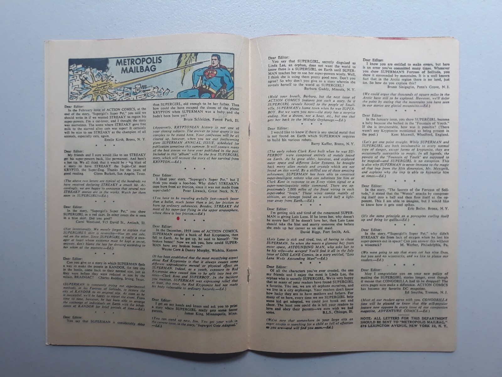 Action Comics 264 DC 1960 Superman | eBay