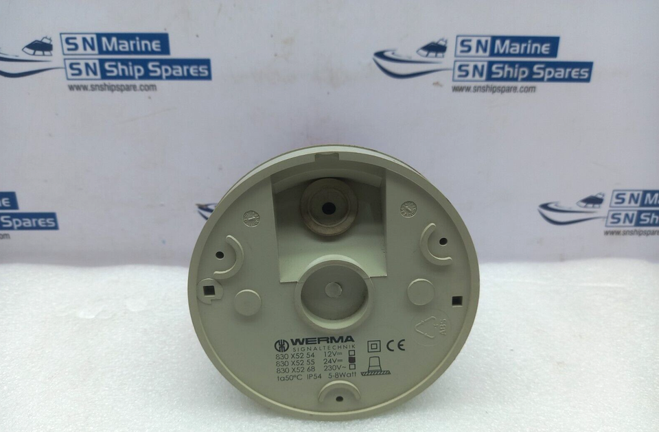 Werma 830 X 52 55 Red Light 24V | eBay Australia