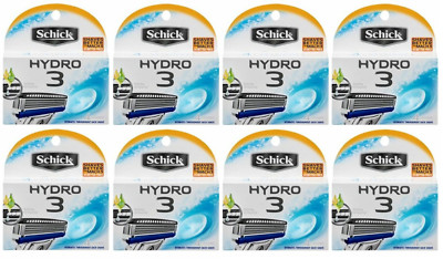 Schick Hydro 3 Refill Razor Blades for Men, 32 Cartridges | eBay