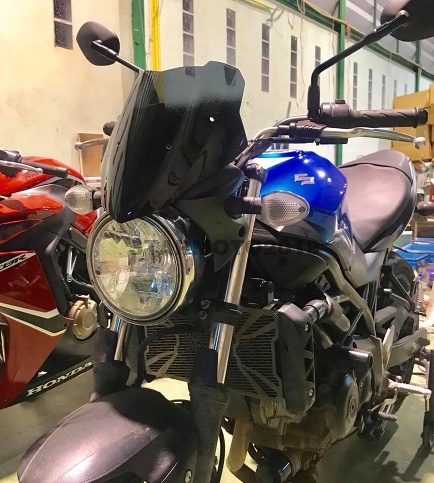 Suzuki SV650A SV650 Windshield Windscreen Dark Smoke | Polycarbonate ...