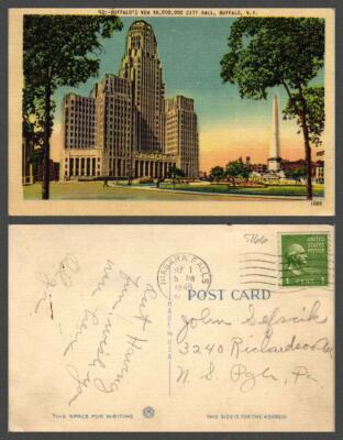 NEW YORK Buffalo VINTAGE POSTCARD | eBay