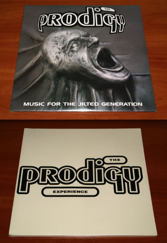 THE PRODIGY 2x LP Lot EXPERIENCE & MUSIC FOR JILTED GENERATION 4x VINYL ...