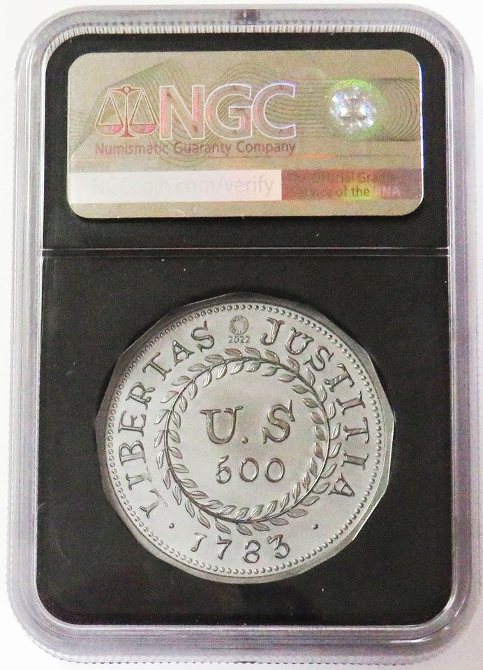 2022 SILVER SMITHSONIAN 2oz 1783 13-SIDED NOVA CONSTELLATION NGC MS 70 ...