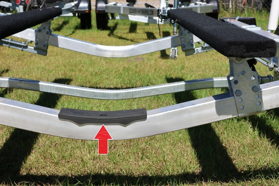 EZ Loader Boat Trailer OEM Keel Pad Kit for Crossmember 300-021281 | eBay
